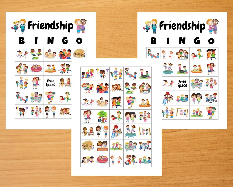 Friendship Theme Activity Bundle| Child Inspired Printables| Digital ...
