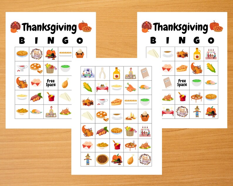 Thanksgiving Bingo| Digital Download| Printable Play Based Activity ...
