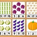 Vegetables Count and Clip Cards| Printable Digital Download| Montessori ...