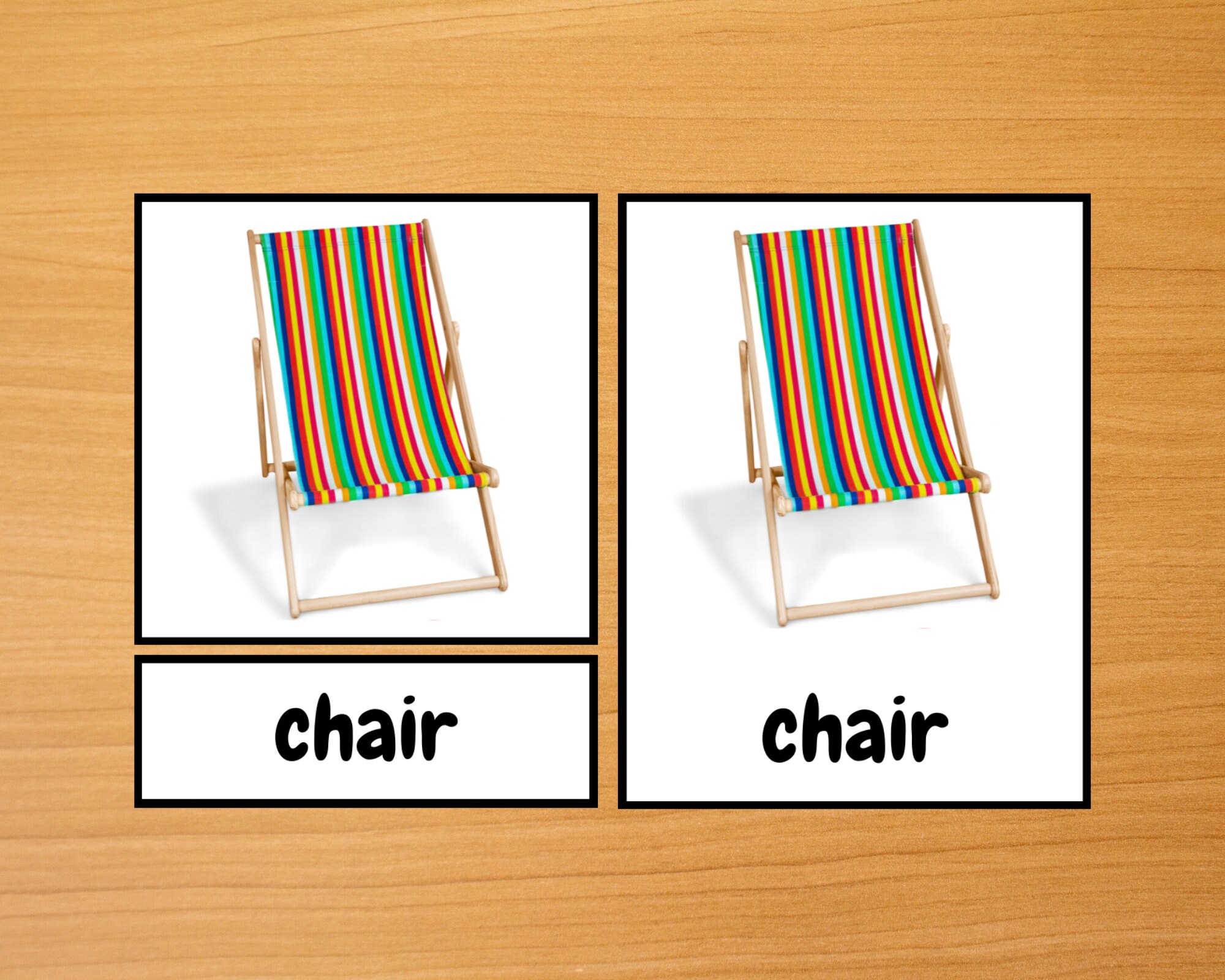 Beach Theme 3 Part Cards| Printable Digital Download| Montessori ...