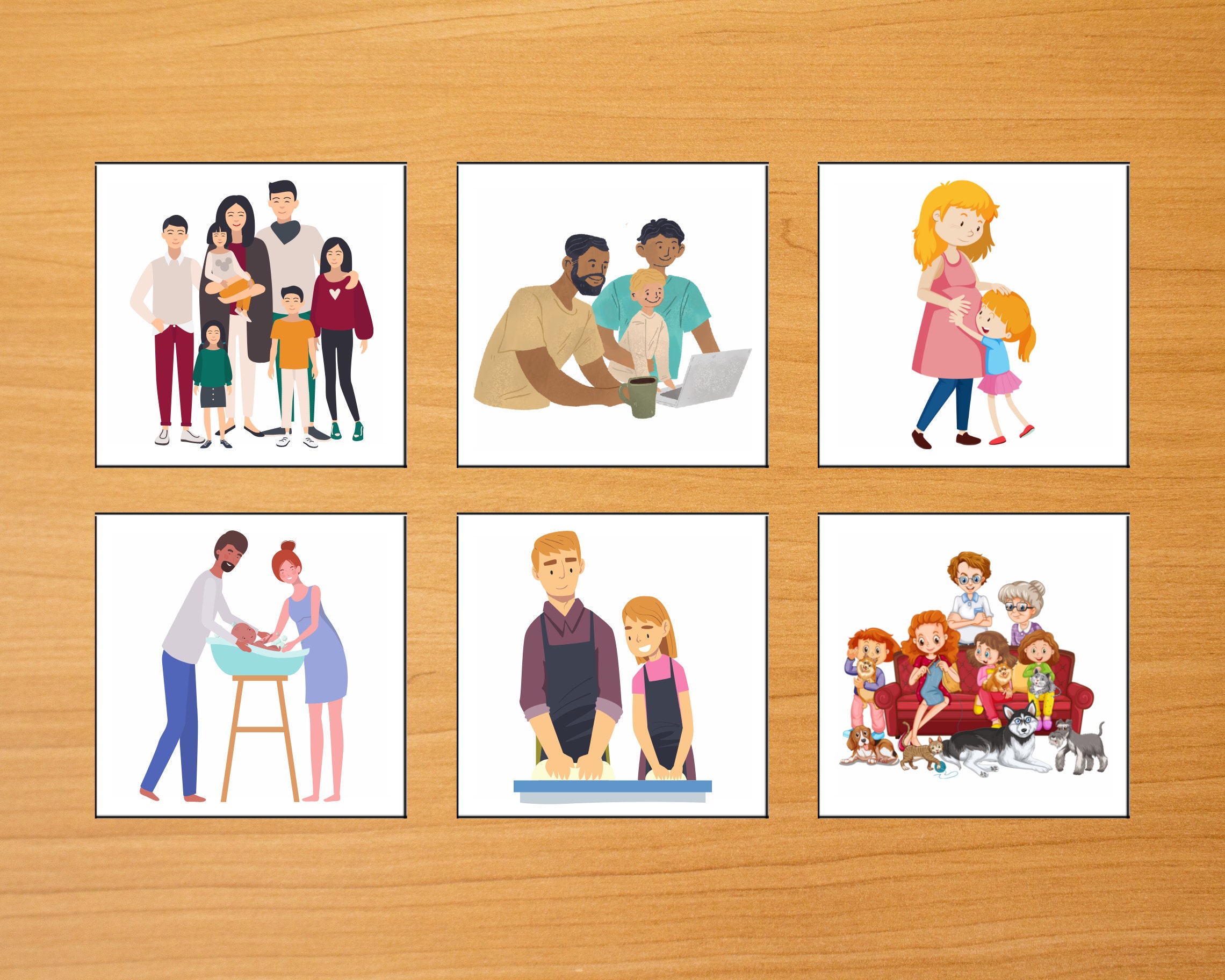 Family Bingo| Digital Download| Printable Play Based Activity ...