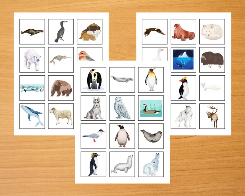 Winter I Spy Matching Game| Digital Download| Printable Play Based ...
