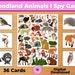 Woodland Animals I Spy Matching Game| Digital Download| Printable Play ...