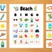 Beach Bingo Digital Download| Printable Play Based Activity for ...