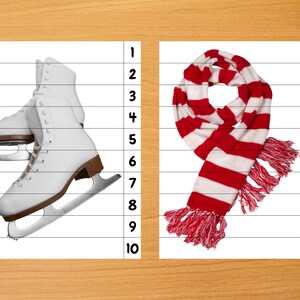 Winter Number Sequence Puzzles| Child Inspired Printables| Digital ...