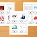 Winter Beginning Letter Sound Clip Cards| Child Inspired Printable ...