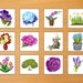 Flowers I Spy Matching Game| Digital Download| Printable Play Based ...