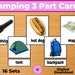 Camping Theme 3 Part Cards| Printable Digital Download| Montessori ...
