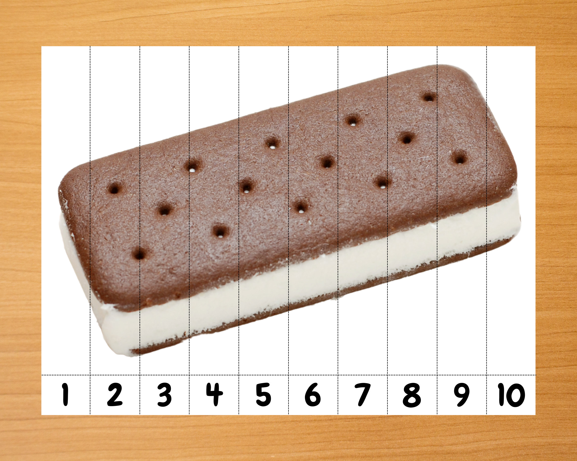 Ice Cream Number Sequence Puzzles| Child Inspired Printables| Digital ...