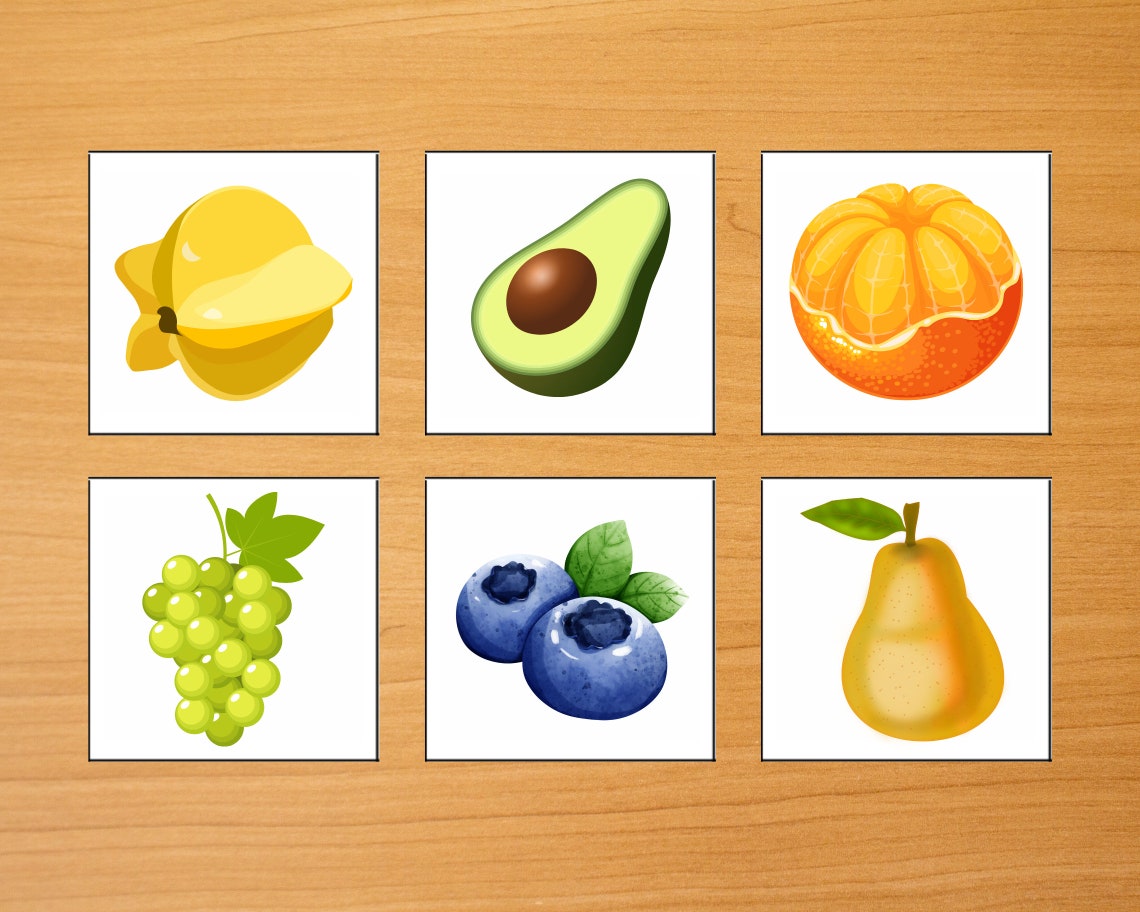 Fruit Bingo Digital Download Printable Play Based Activity ...