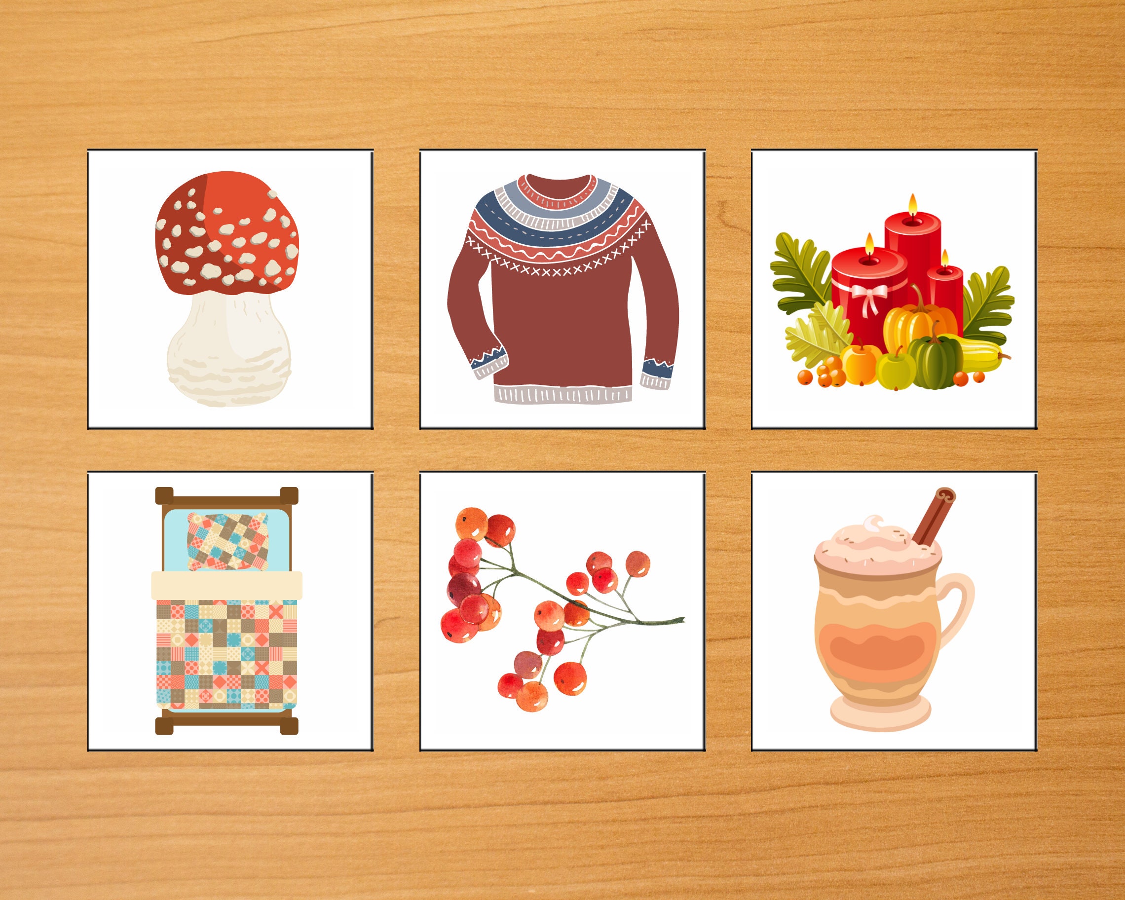 Autumn Bingo| Digital Download| Printable Play Based Activity ...