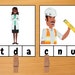 Community Helpers Beginning Letter Sound Clip Cards| Printable Digital ...