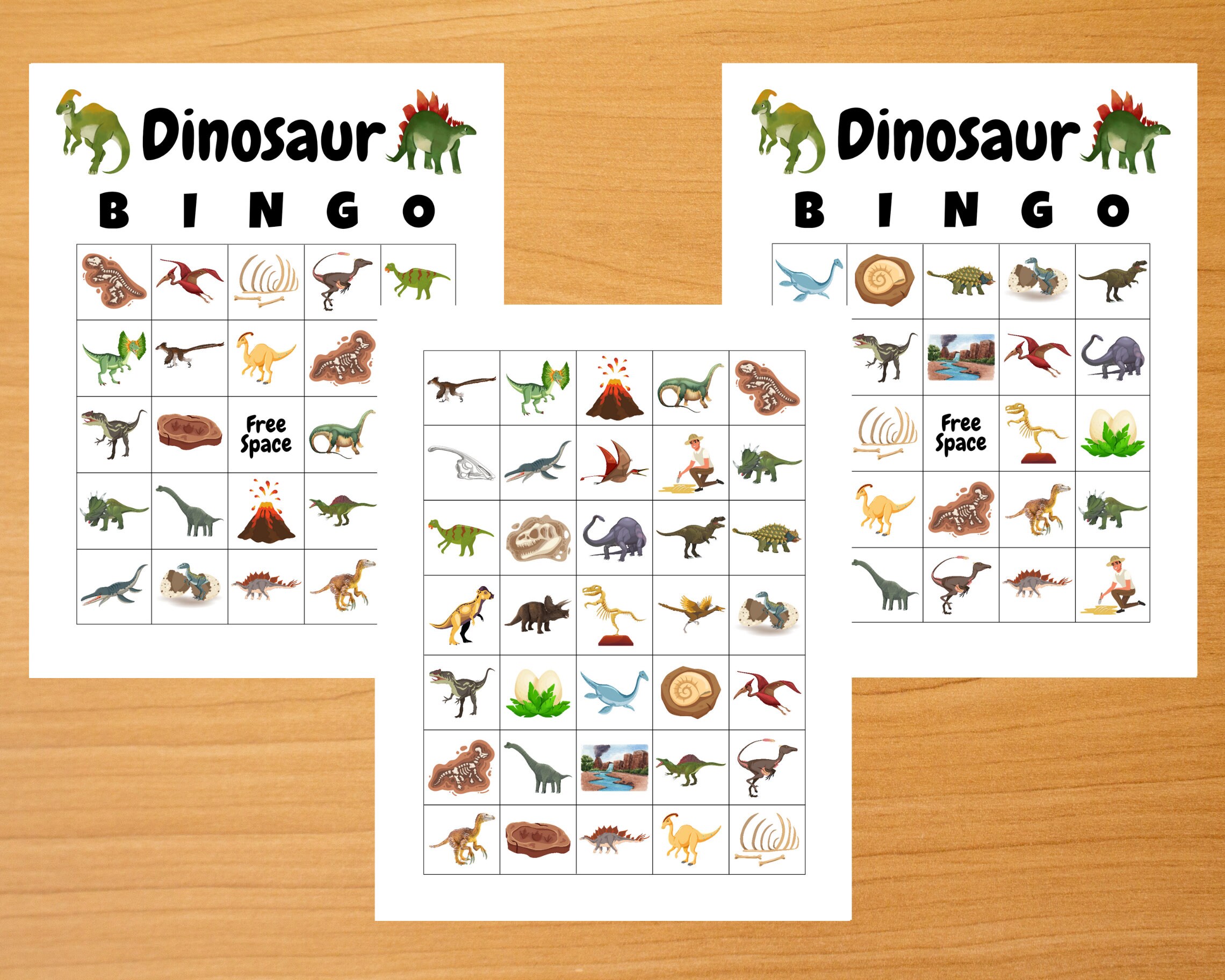 Dinosaurs Bingo| Digital Download| Printable Play Based Activity ...