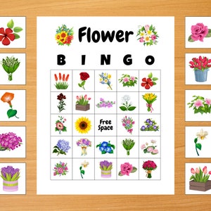 Flower Bingo Digital Download| Printable Play Based Activity ...
