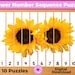 Flower Number Sequence Puzzles| Child Inspired Printables| Digital ...