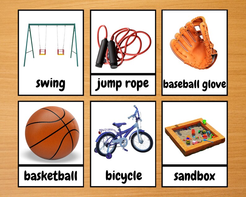 Summer Theme 3 Part Cards| Printable Digital Download| Montessori ...