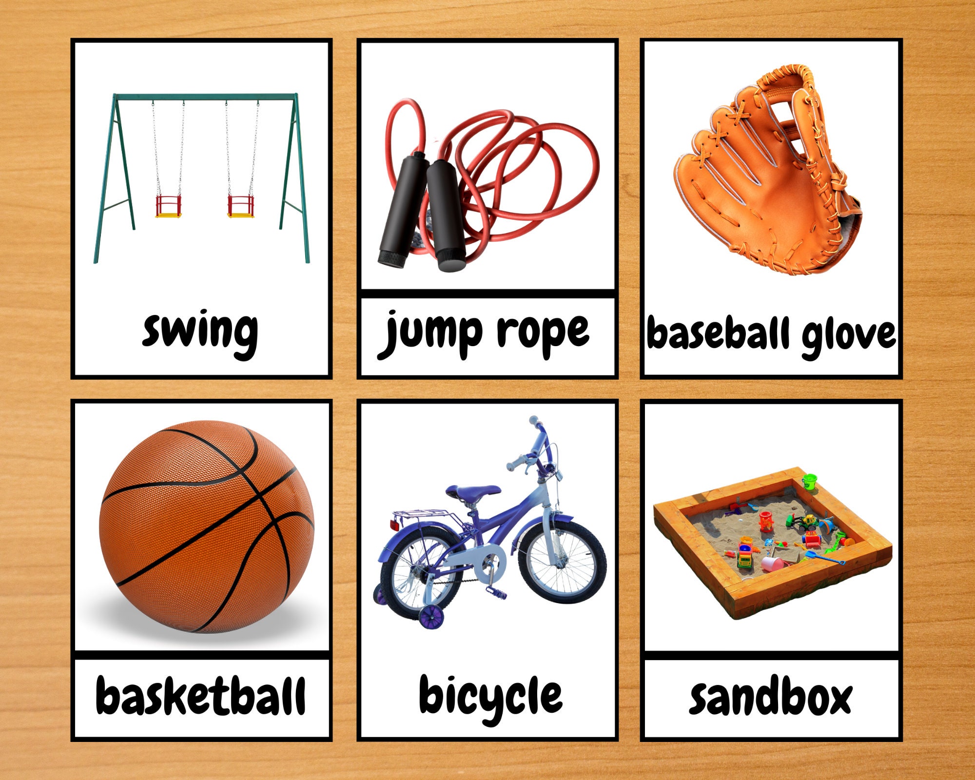 Summer Theme 3 Part Cards| Printable Digital Download| Montessori ...