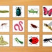 Insects I Spy Matching Game Digital Download| Printable Play Based ...