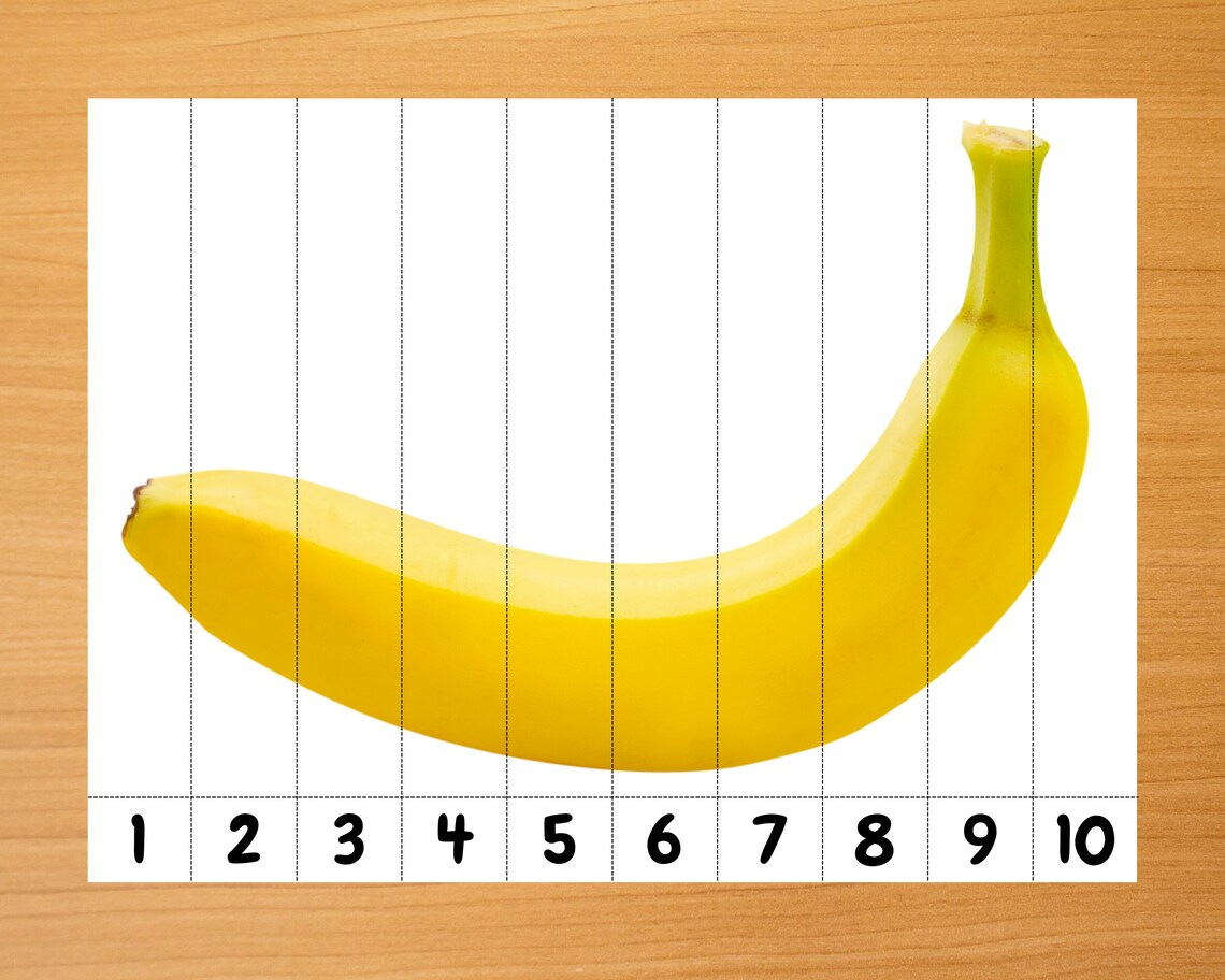 Fruits Number Sequence Puzzles Child Inspired Printables Digital ...