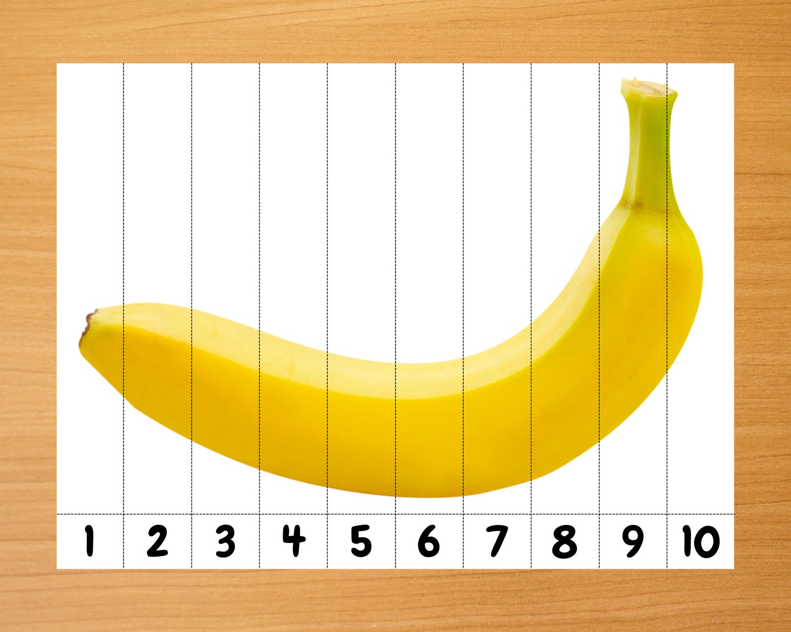 Fruits Number Sequence Puzzles Child Inspired Printables Digital ...