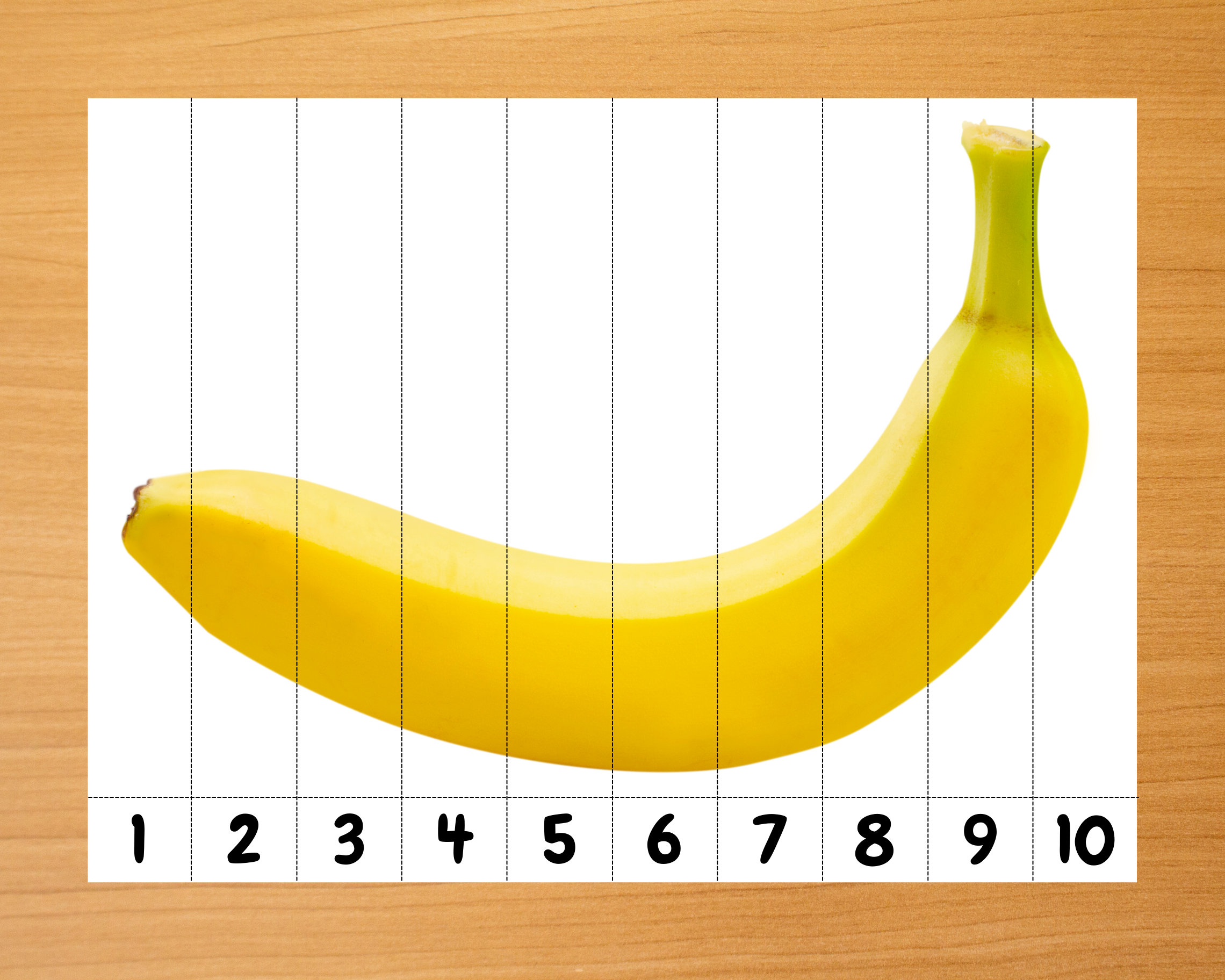 Fruits Number Sequence Puzzles Child Inspired Printables Digital ...
