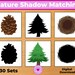 Nature Shadow Matching Cards Printable Digital Download| Montessori ...