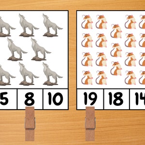 Woodland Animals Activity Bundle| Child Inspired Printables| Digital ...