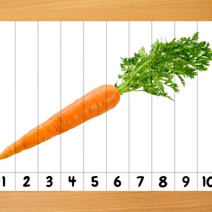 Vegetables Number Sequence Puzzles| Child Inspired Printables| Digital ...