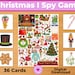 Christmas I Spy Matching Game| Digital Download| Printable Play Based ...