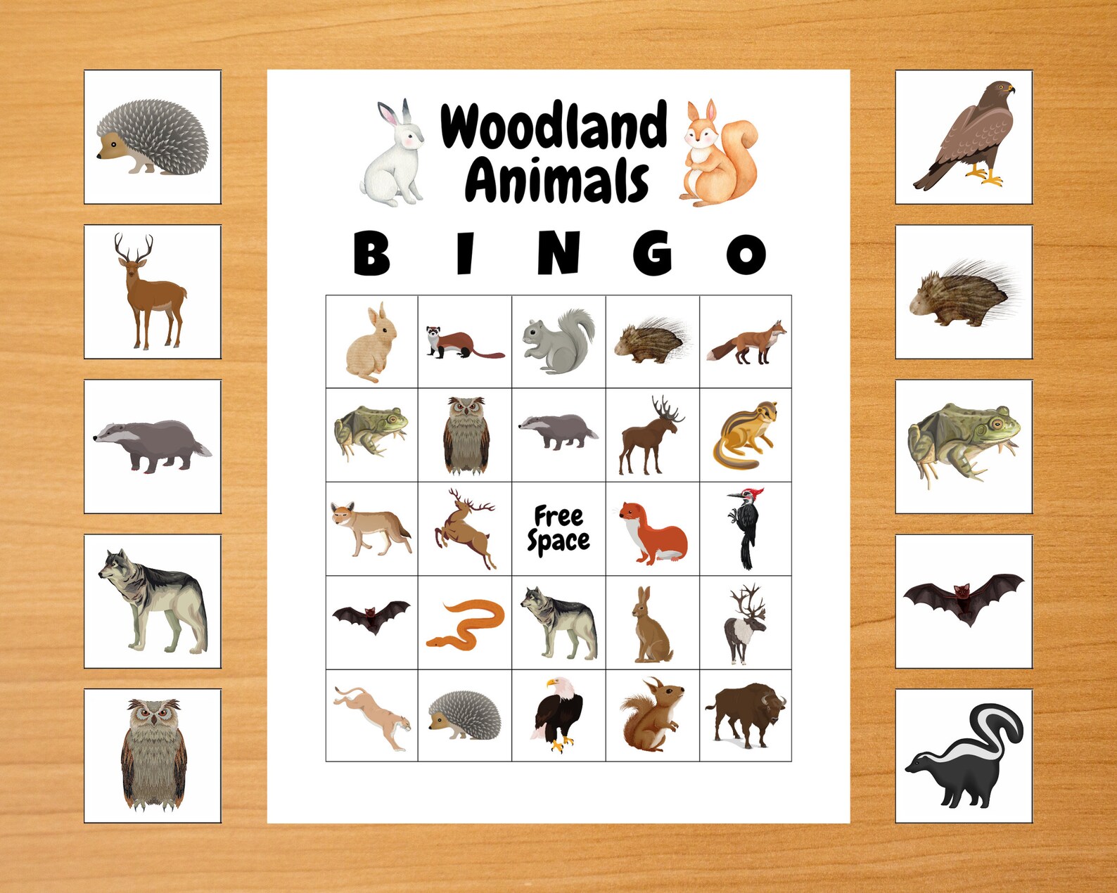 Woodland Animals Activity Bundle| Child Inspired Printables| Digital ...