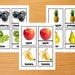 Fruits Theme 3 Part Cards| Printable Digital Download| Montessori ...