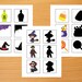 Halloween Shadow Matching Cards| Child Inspired Printables| Digital ...