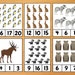 Woodland Animals Count and Clip Cards| Child Inspired Printables ...