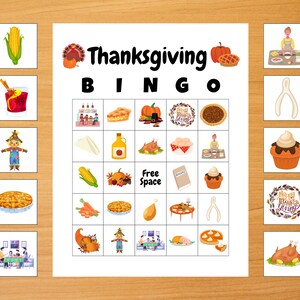 Thanksgiving Bingo| Digital Download| Printable Play Based Activity ...