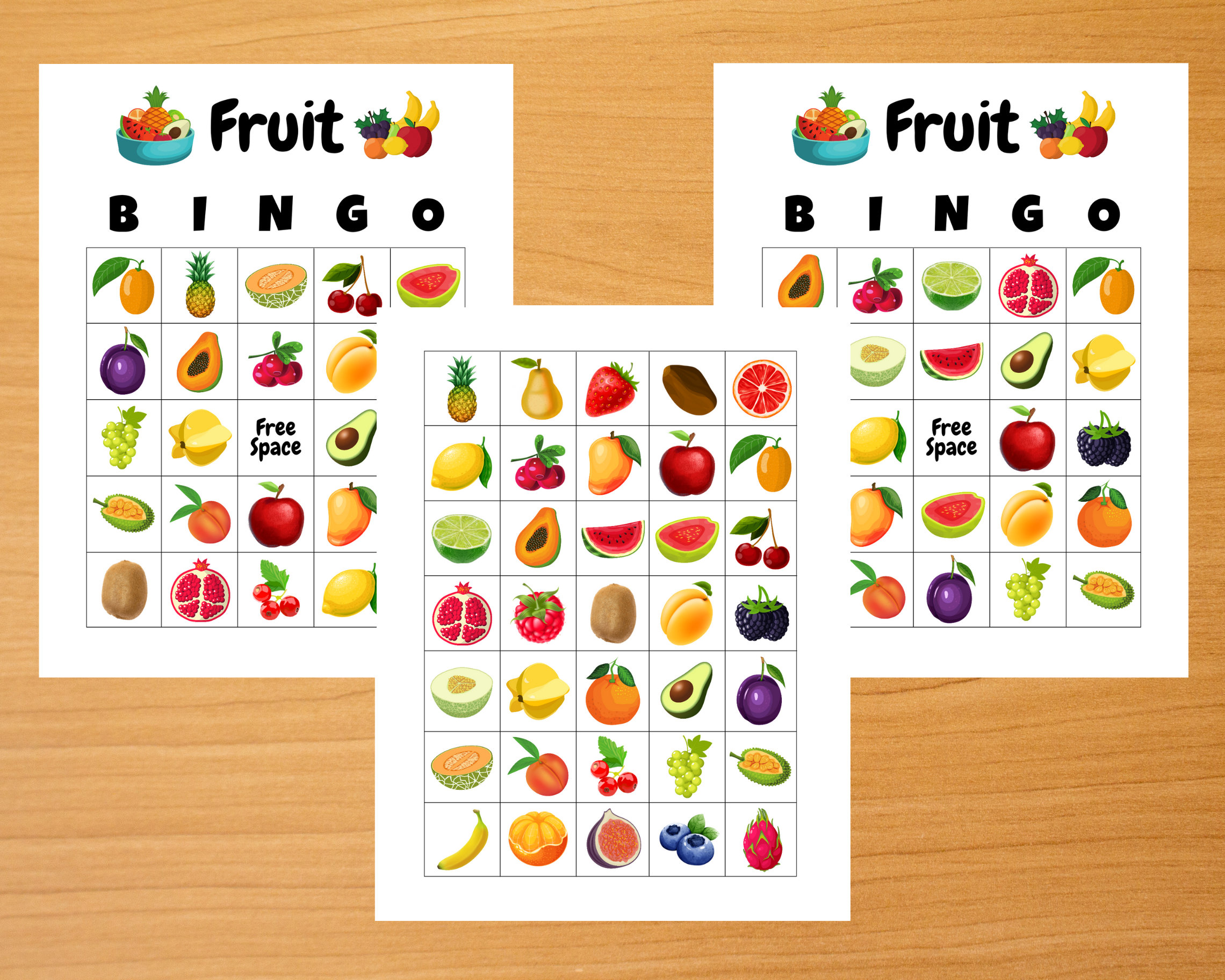 Fruit Bingo Digital Download| Printable Play Based Activity ...