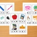 School Beginning Letter Sound Clip Cards| Printable Digital Download ...