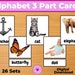 A-Z Alphabet Words 3 Part Cards| Child Inspired Printable| Digital ...