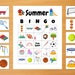 Summer Bingo Digital Download| Printable Play Based Activity for ...