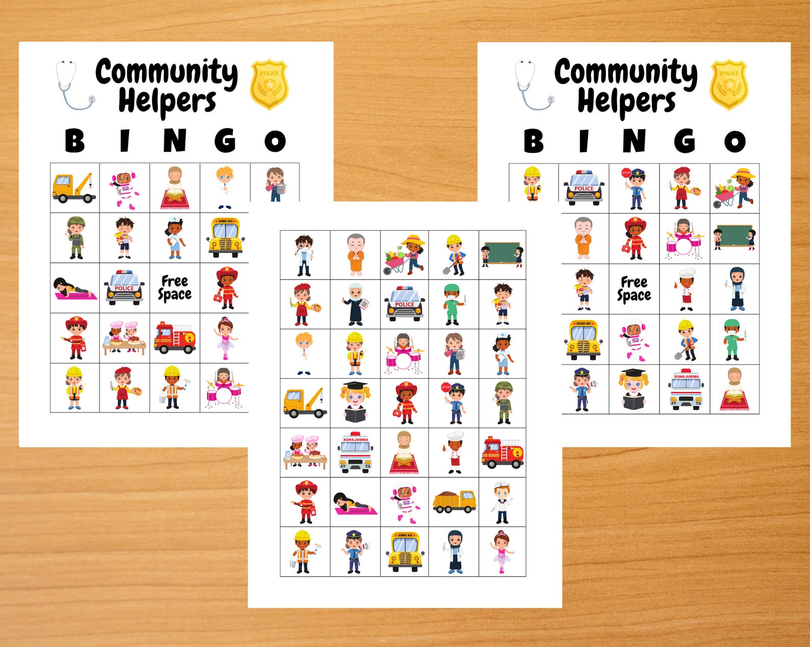 Community Helpers Activity Bundle| Child Inspired Printables| Digital ...