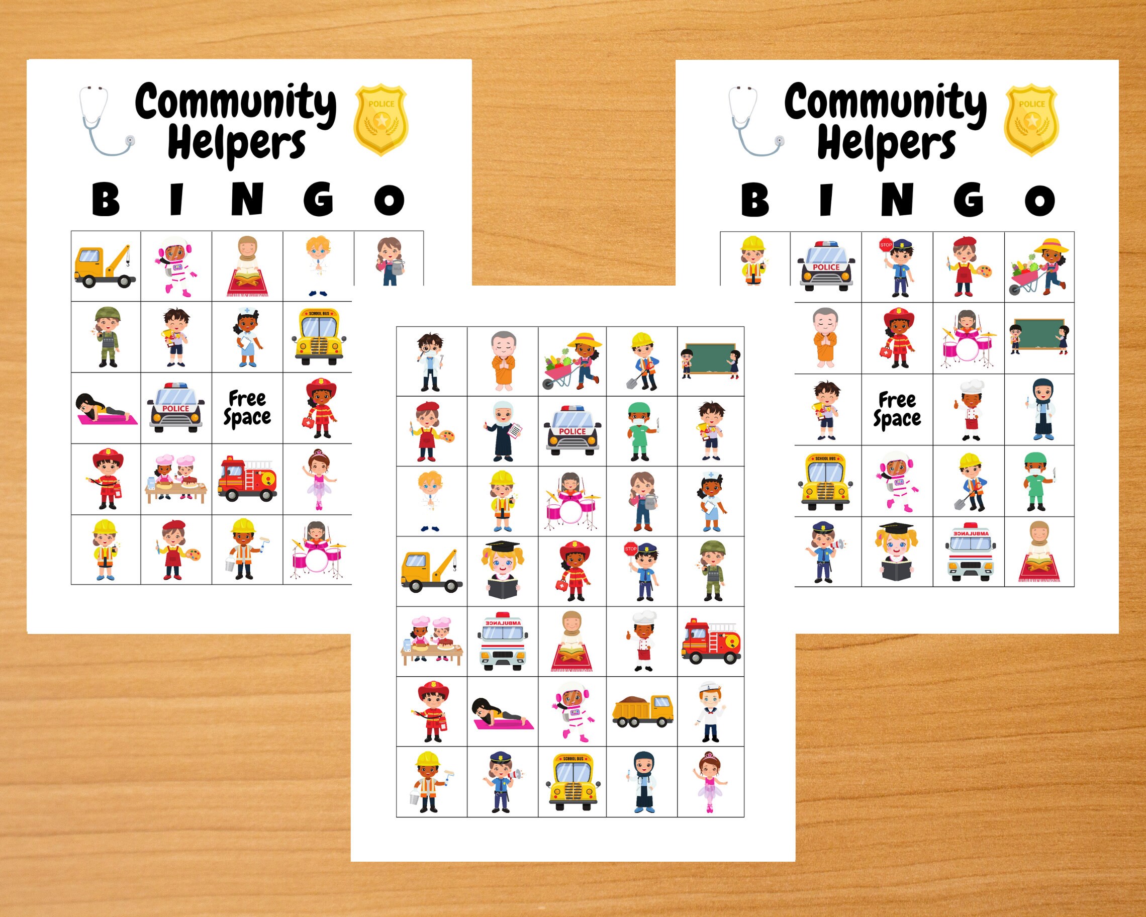 Community Helpers Activity Bundle| Child Inspired Printables| Digital ...