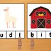 Farm Beginning Letter Sound Clip Cards| Printable Digital Download ...