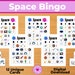 Space Bingo| Digital Download| Printable Play Based Activity ...