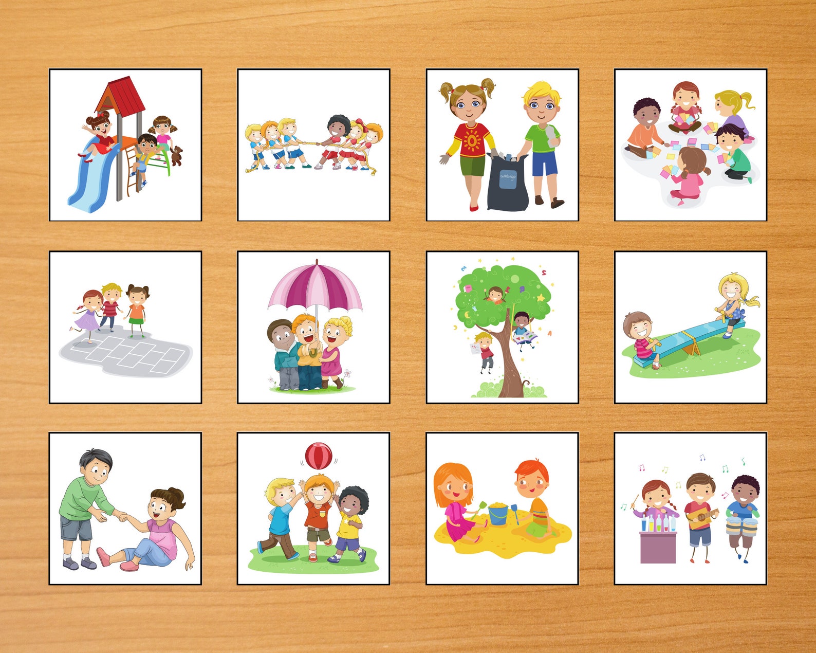Friendship I Spy Matching Game| Digital Download| Printable Play Based ...