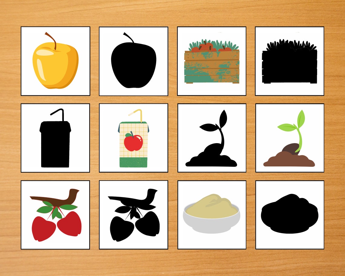 Apple Theme Activity Bundle Child Inspired Printables - Etsy