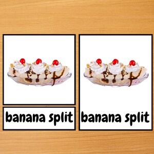 Ice Cream Theme 3 Part Cards| Printable Digital Download| Montessori ...