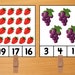 Fruits Count and Clip Cards| Printable Digital Download| Montessori ...