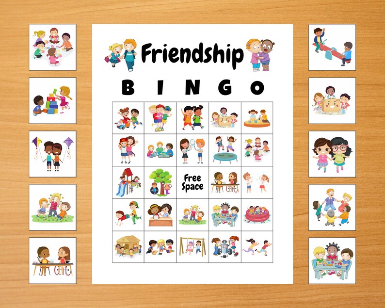 Friendship Theme Activity Bundle| Child Inspired Printables| Digital ...