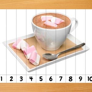 Winter Number Sequence Puzzles| Child Inspired Printables| Digital ...