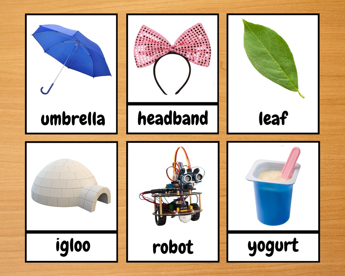 A-Z Alphabet Words 3 Part Cards| Child Inspired Printable| Digital ...