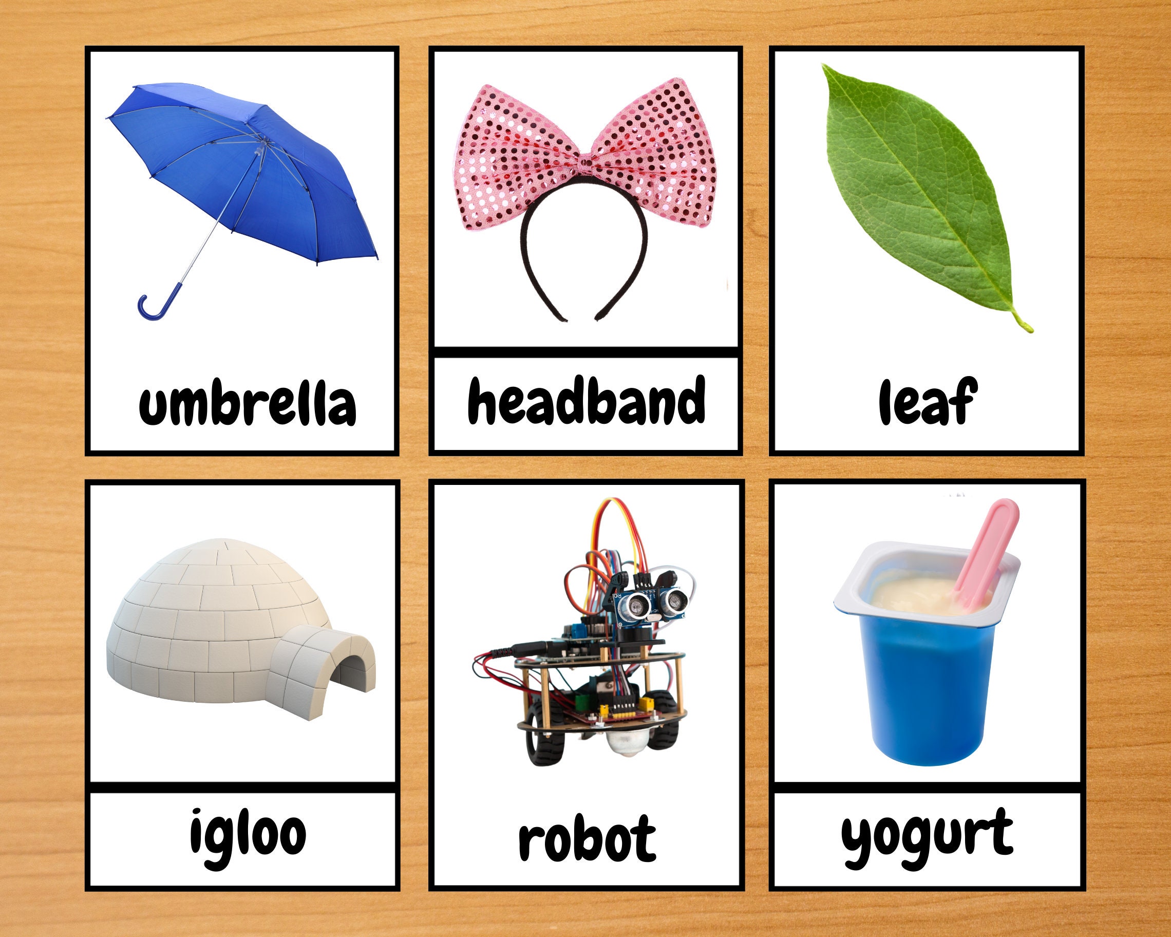 A-Z Alphabet Words 3 Part Cards| Child Inspired Printable| Digital ...